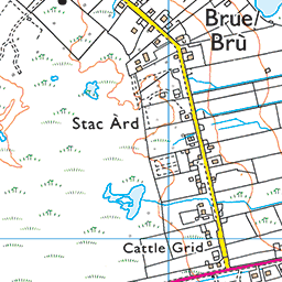 Three Lochs Circuit, Barabhas - Route Map