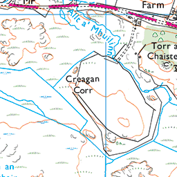 Camas Tuath, near Bunessan - Route Map