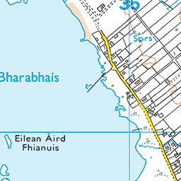 Three Lochs Circuit, Barabhas - Route Map