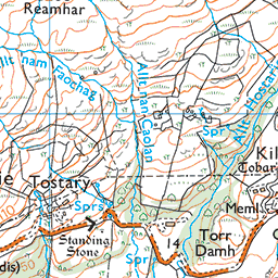 Tràigh na Cille, near Kilninian - Route Map