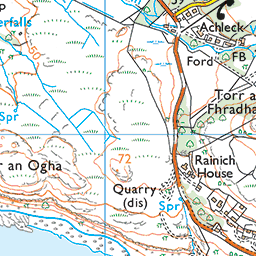 Tràigh na Cille, near Kilninian - Route Map