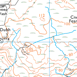 Shiaba and Scoor, near Bunessan - Route Map