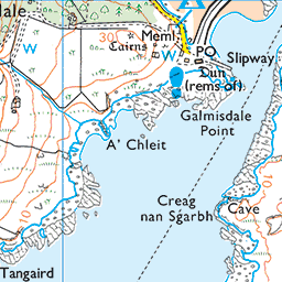 The Sgùrr of Eigg - Route Map
