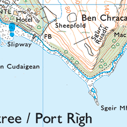 Scorrybreac circuit, Portree - Route Map
