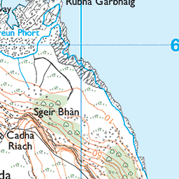 Staffin slipway and An Corran beach circuit - Route Map