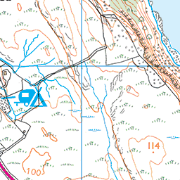 Staffin slipway and An Corran beach circuit - Route Map