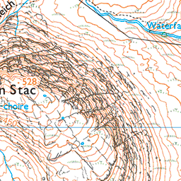 Blà Bheinn (Blaven) - Route Map