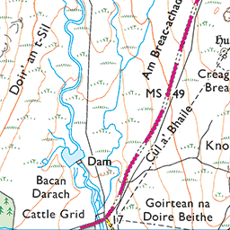 Corran sands and river circuit - Route Map