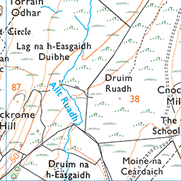 Corran sands and river circuit - Route Map