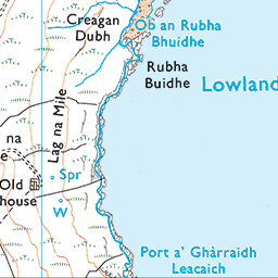 Corran sands and river circuit - Route Map