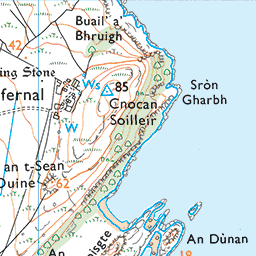 Corran sands and river circuit - Route Map