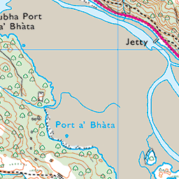 Castle Tioram and the Silver Walk circuit - Route Map