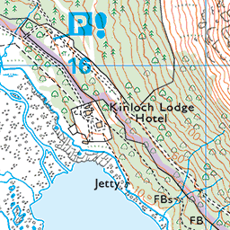 Kinloch Forest and Leitir Fura - Route Map