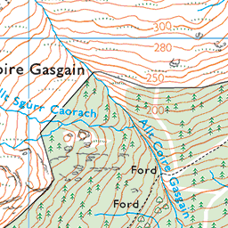 Kinloch Forest and Leitir Fura - Route Map