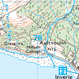 Knoydart in a Knutshell, Inverie - Route Map
