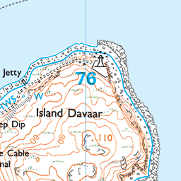 Davaar Island and the Crucifixion Cave - Route Map