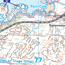 Duirinish and Drumbuie coast - Route Map