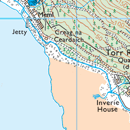Knoydart in a Knutshell, Inverie - Route Map