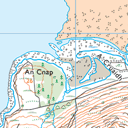 Knoydart in a Knutshell, Inverie - Route Map