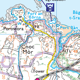Duirinish and Drumbuie coast - Route Map