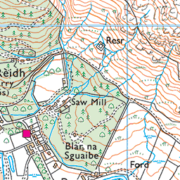 Knoydart in a Knutshell, Inverie - Route Map
