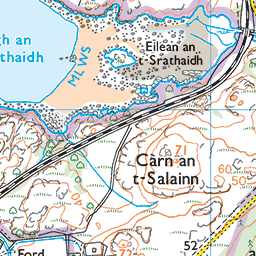 Duncraig from Plockton - Route Map