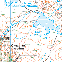 Flowerdale Glen, Gairloch - Route Map