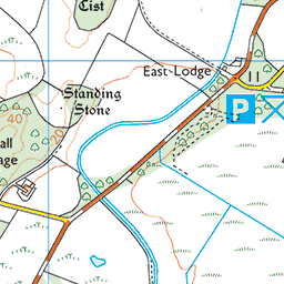 Moine Mhòr and Dunadd - Route Map