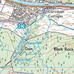 Dunardry, near Cairnbaan - Route Map