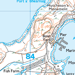 Oban Explorer - a town walk - Route Map