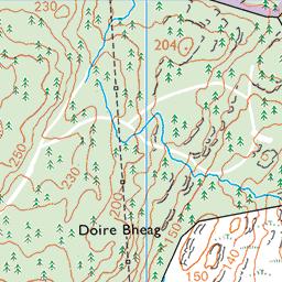 Stonefield Castle and Barmore Island - Route Map