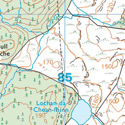 Stonefield Castle and Barmore Island - Route Map