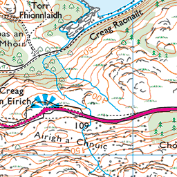 Torridon Trail - boathouse walk - Route Map