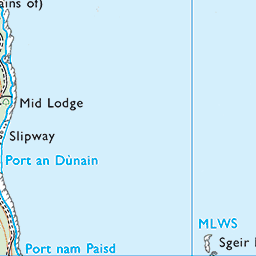 Stonefield Castle and Barmore Island - Route Map