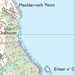 Tarbert Castle circular - Route Map