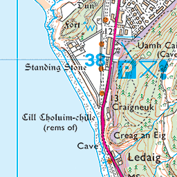 Beinn Lora, Benderloch - Route Map