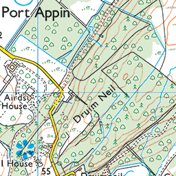 Port Appin circuit - Route Map