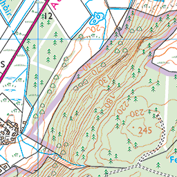 Beinn Lora, Benderloch - Route Map
