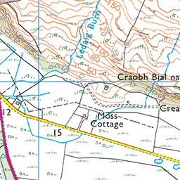 Beinn Lora, Benderloch - Route Map