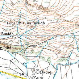 Beinn Lora, Benderloch - Route Map