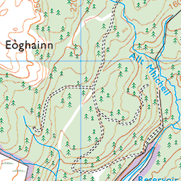 Beinn Lora, Benderloch - Route Map