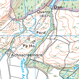 Beinn Lora, Benderloch - Route Map