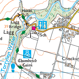 Kilmory Circular - Route Map
