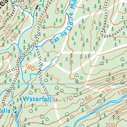 Inverinan Trail, Loch Awe - Route Map