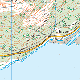 Glasdrum Wood, Loch Creran - Route Map