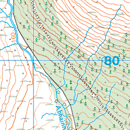 Fassfern Forest walks - Route Map