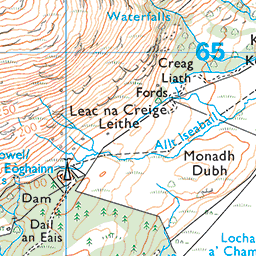 Corran Narrows and Clovullin - Route Map