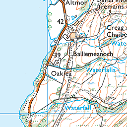 Inverinan Trail, Loch Awe - Route Map