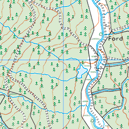 Fassfern Forest walks - Route Map