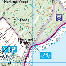 Brodick Castle and the Hamilton Trail - Route Map